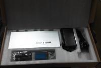 China Stainless Steel Silver Cell Phone Signal Jammer Remote Control For Police And Command Center for sale