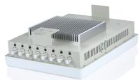 China Stainless Steel White Cell Phone Signal Scrambler Jamming Distance 1-30m Material for sale