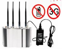 China CDMA GSM Cell Phone Signal Blocker Device 1-20M Range For Auditoriums / Law Court for sale