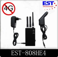 China 4G Portable Cell Phone Jammer / Blocker / Isolator EST -808HE4 For Military for sale