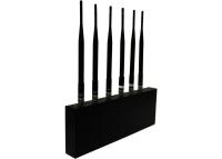 China 12W 6 Band WIFI 3G GPS Signal Jammer / Blocker EST-808I For Custom , 33dBm for sale