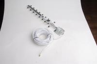 China High-speed 3G Cell Phone Signal Repeater 65dB , Outdoor Antenna Booster for sale