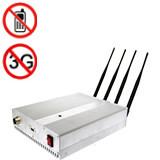 China 3G Mobile Phone Remote Control Jammer / Blocker EST-505B With 4 Antenna for sale