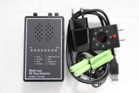 China Multi Functional Audio Signal Verification Camera Lens Finder RF Bug Detector for sale