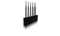 China Black Cell Phone Scrambler Device For Wifi / Bluetooth / Wireless Vedio for sale