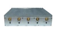 China Remote Control Cell Phone Signal Jammer / Power Adjustable Cell Signal Blocker Metal Shell for sale