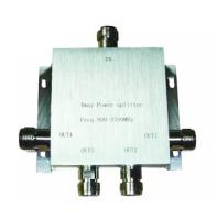 China 4 Way Power Divider / Splitter 140x140x60 Mm Communications Accessories for sale