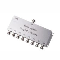 China 8.5db 8 Way High Frequency Splitter 800-2500MHZ with N-female Connector for sale