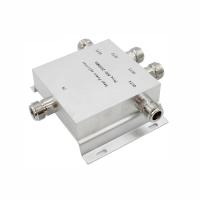 China 4 Way Type Power Divider/Splitter 800-2500mhz ≤6.1db Insertion Loss for sale