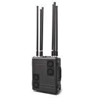 China 1200 Meters Jamming 6 Bands Portable Super High Power Anti Drone UAV Blocking System for sale