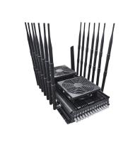 China 14 Antennas Multi Functional Mobile Phone Blocker GPS VHF UHF Interference 5-80m for sale