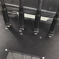 China 4 Bands High Power Anti Drone UAV GPS WIFI Jammer 315 433 868 915 Remote Control Blocker for sale