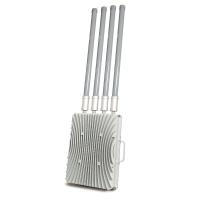 China Fixed Wall Mounting High Power 4 Omni Directional Antennas Drone UAV Jammer for Military use for sale