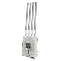 China Fixed Wall Mounting High Power 4 Omni Directional Antennas Drone UAV Jammer for Military use for sale