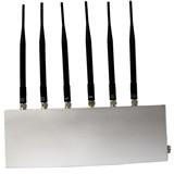 China GPS / WIFI / 3G Cell Phone Signal Jammer / Blocker With 6 Antennas for sale