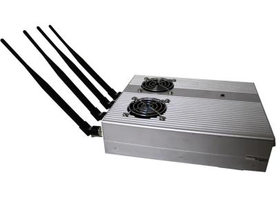 China 6W Cell Phone Signal Jammer / Shielder / Blocker EST-505BF with 4 Antenna for sale