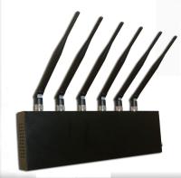 China EST-808I Cell Phone WIFI GPS Signal Jammer / Blocker With 6 Antenna for sale