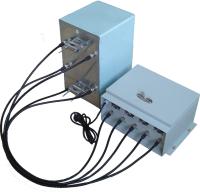 China GSM / DCS High Power Jammer EST-808LA , 5 Antenna Omni-Directional Jammer for sale