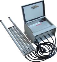 China GSM / DCS High Power Jammer EST-808LA , 5 Antenna Omni-Directional Jammer for sale