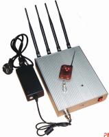 China 3G Mobile Phone Remote Control Jammer / Blocker EST-505B With 4 Antenna for sale