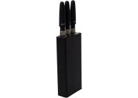 China Portable 3G GSM CDMA Cell Phone Signal Jammer 25dBm For Office , 3 Antenna for sale