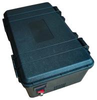 China 10 channels high power mobile phone jammer, with built-in battery and antenna, bi-use with battery and AC power supply for sale