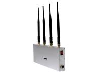 China 4 Antenna CDMA Remote Control Jammer EST-505D 850 - 894MHz for Theater for sale