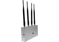 China 4 Antenna CDMA Remote Control Jammer EST-505D 850 - 894MHz for Theater for sale