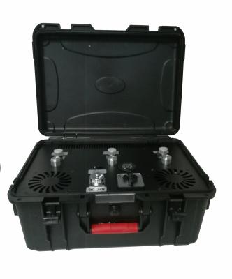 China UAV Anti Drone Box GPS Signal Jammer , High Shielding Range At 1800 Meters for sale
