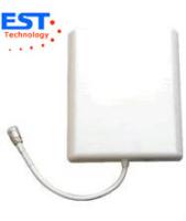 China High Power 50W 9DBi Indoor/Outdoor Panel Antenna 800-2500MHZ , White for sale