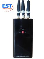 China Handheld 3G Portable Cell Phone Jammer / Blocker EST-808HA , 2100 - 2200MHZ for sale