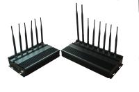 China 35dBm 4G WIFI High Power Jammer / Blocker EST-808N3 For Military , Black for sale