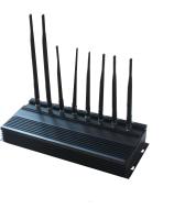 China 35dBm 4G WIFI High Power Jammer / Blocker EST-808N3 For Military , Black for sale