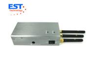 China 3G / 2G Handheld Cell Phone Signal Jammer Blocker EST-808HC with 3 Antenna for sale