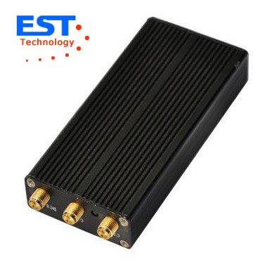China CDMA / GSM Portable Cell Phone Jammer / Blocker 25dBm With 3 Antenna for sale