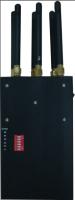 China GSM / Blue Tooth GPS Signal Jammer 30dBm , Black 850mhz CDMA Jammer for sale