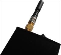 China Black GPS 30dBm Portable Cell Phone Signal Jammer 808KB With 10m Range for sale