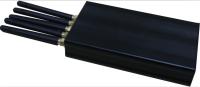 China 3G WIFI GPS Signal Jammer Shield with 5 Antenna , 10m Jamming Range for sale