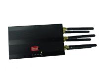 China GPS + WIFI + 3G Portable Cell Phone Jammer / Blocker EST-808HI For School for sale