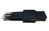China VHF UHF Lojack Radio small pocket jammer 10 antennas CDMA GSM 3G 4G WiFi for sale