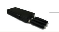 China MINI GSM / 3G Handheld Cell Phone Jammer Blocker EST-808HB With 3 Antenna for sale