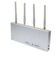 China 3G / GSM Desktop Remote Control Cellphone Jammer / Blocker EST-505A for sale