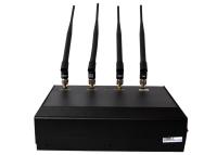 China Indoor Cell Phone Signal Jammer Four Antenna With Heat Dissipation EST-808B for sale