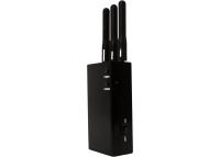 China 2.4W WIFI GPS 3G Portable Cell Phone Signal Jammer / Blocker EST-808HE for sale