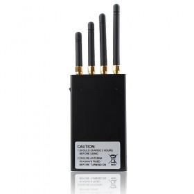 China 2400MHz WIFI + 3G / 2G Portable Cell Phone Jammer EST-808HF For Custom for sale
