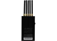 China 4W 5 Antenna Portable Cell Phone Jammer WIFI / GSM / 3G With Dip Switches for sale
