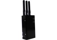 China 3 Antenna 2.4W Portable Cell Phone Jammer GPS / WIFI / 2G / 3G With Car Charge for sale