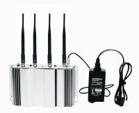 China 4W 4 Antennas 2G 3G EST-404A Cell Phone Signal Jammer / Blocker for sale