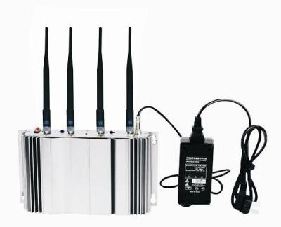 China 4W 4 Antennas 2G 3G EST-404A Cell Phone Signal Jammer / Blocker for sale