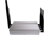 China 4G LTE / 3G / GSM Mobile Phone Remote Control Jammer / Blocker , 8 Antennas for sale